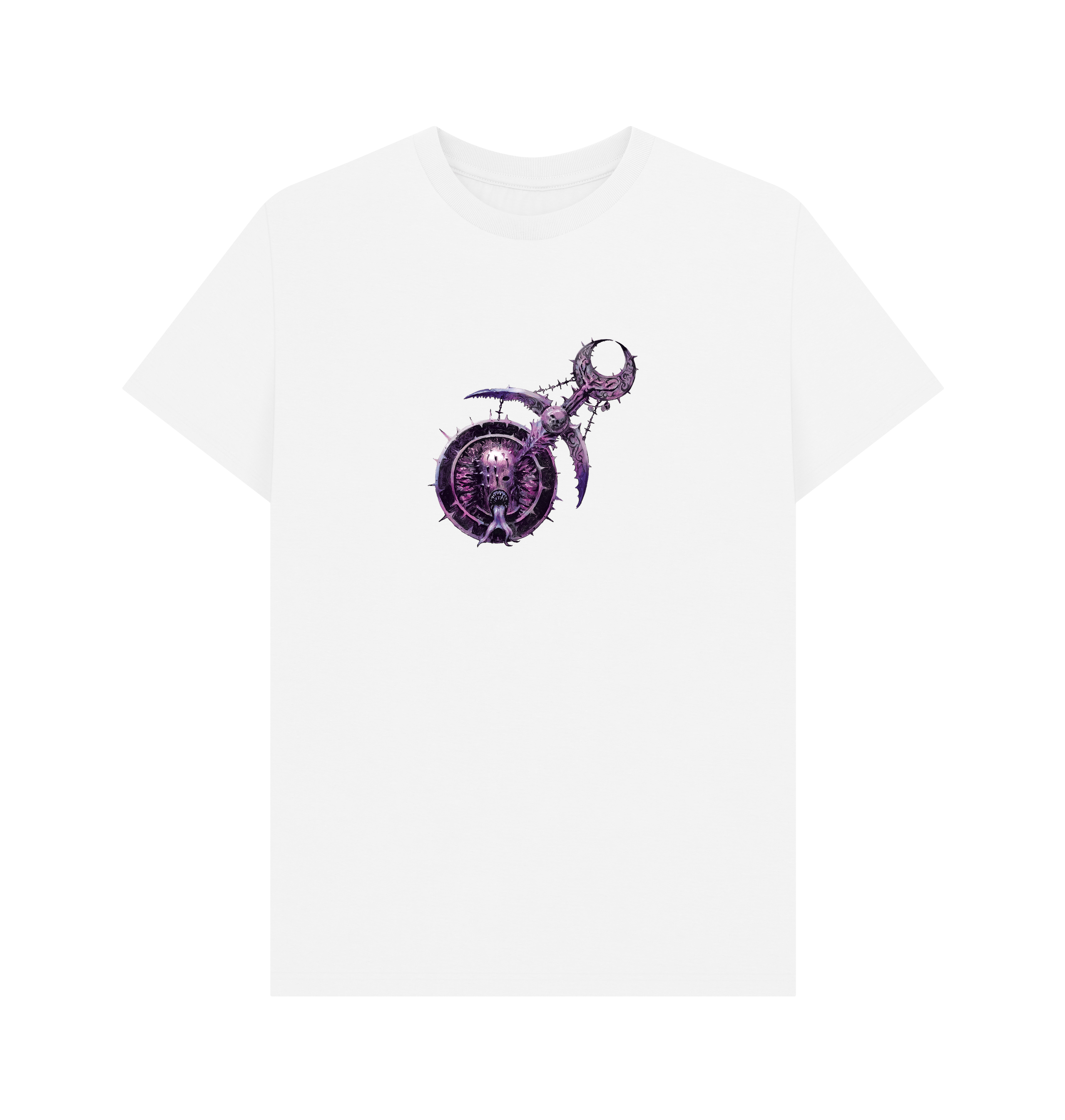 Hedonites of Slaanesh Logo White T Shirt – MERCH.WARHAMMER.COM