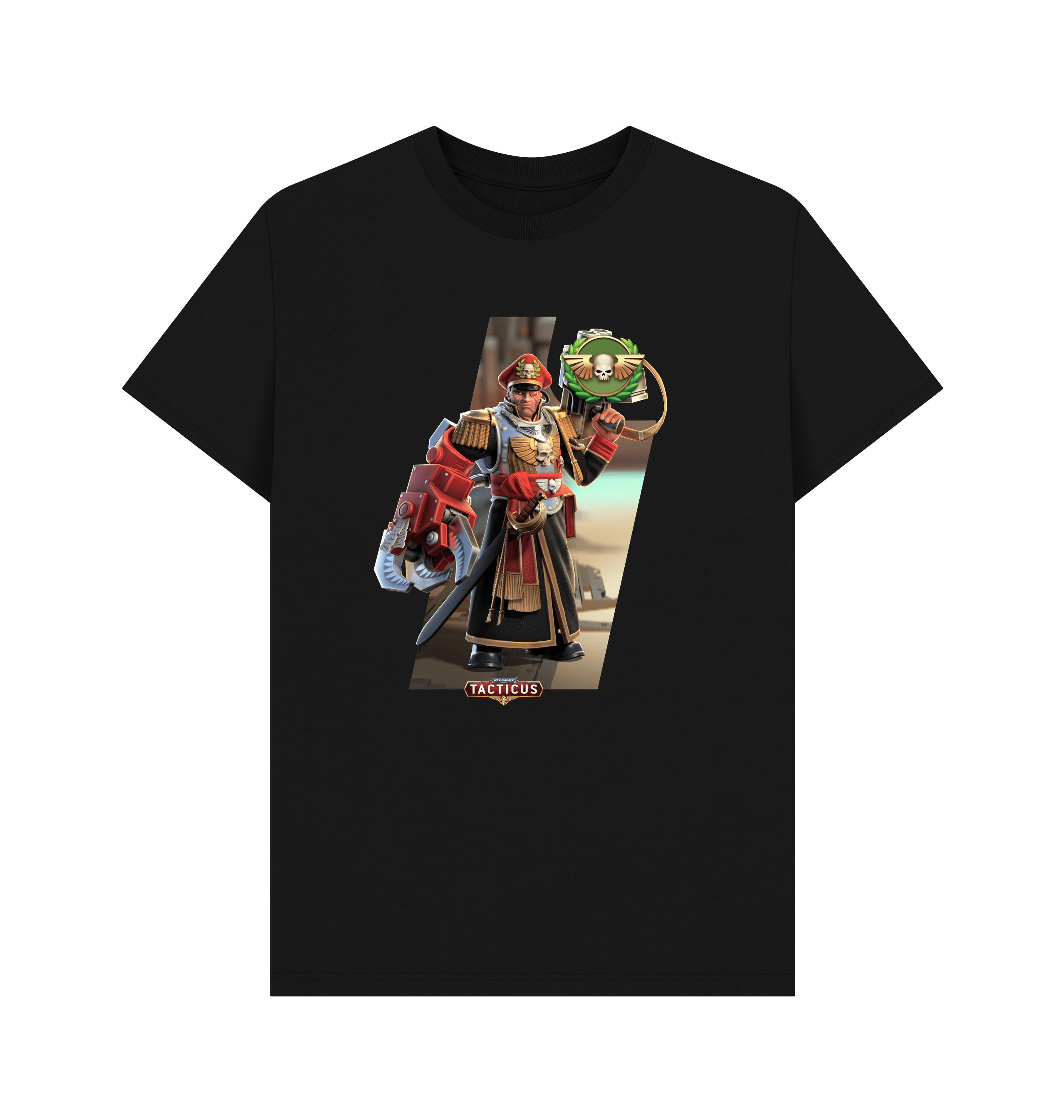 Premium Warhammer 40,000: Tacticus Commissar Yarrick T Shirt – MERCH ...