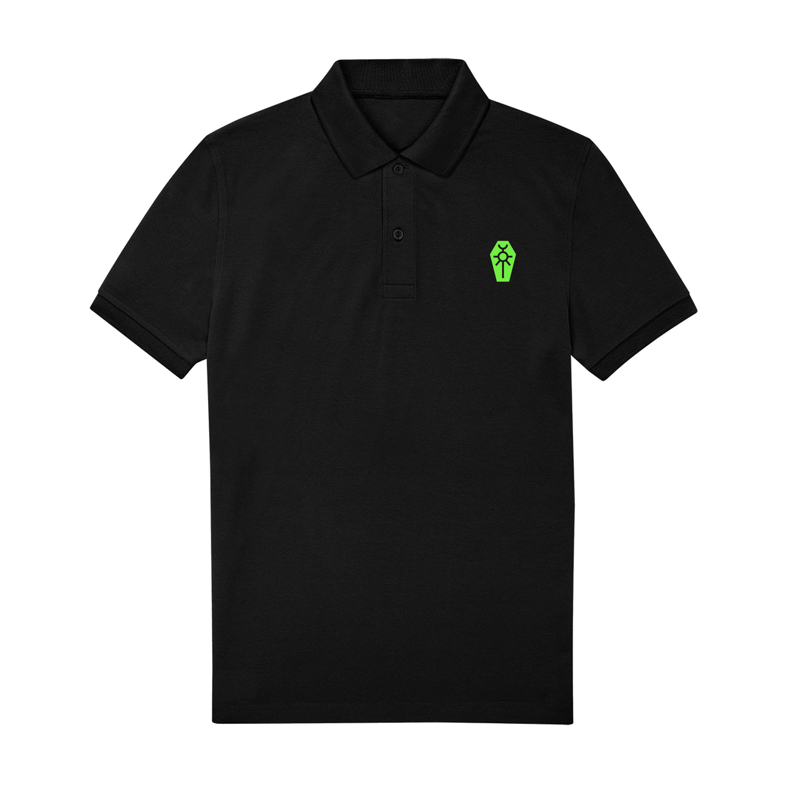 Necron Green Icon Polo Shirt – Warhammer Officially Licensed Merchandise