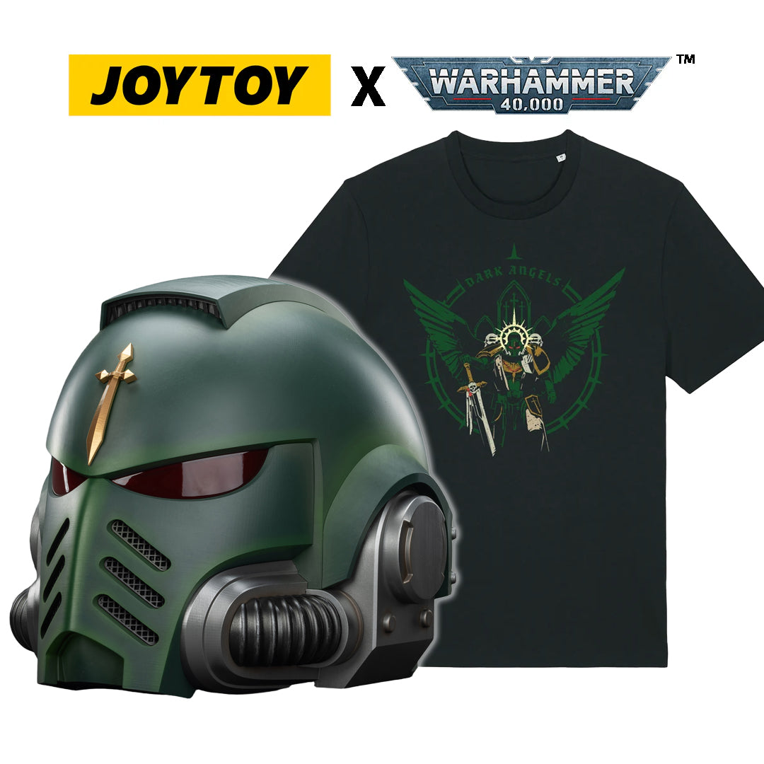 JoyToy Warhammer 40,000: Dark Angels Mk X Helmet (1/1 Scale) Preorder ...