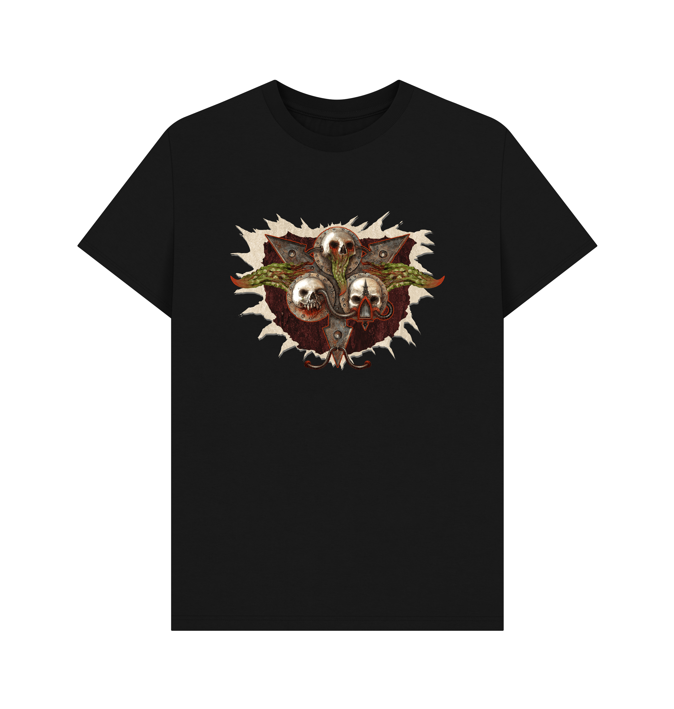 Death Guard Icon Burst T Shirt | MERCH.WARHAMMER.COM