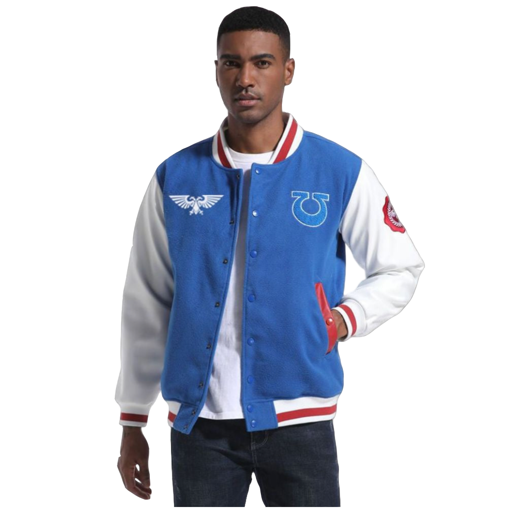 Warhammer 40,000: Space Marine 2 Ultramarines Varsity Jacket ...
