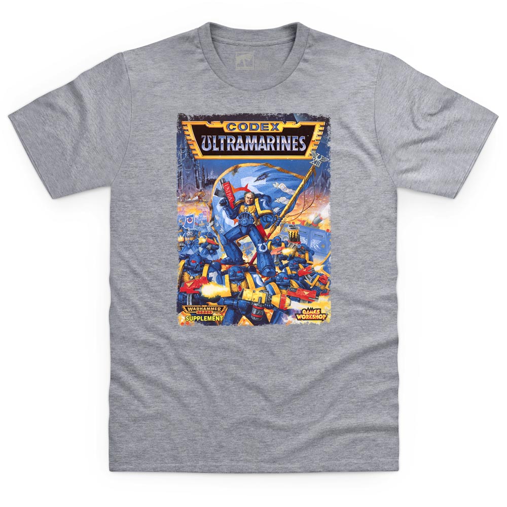Warhammer 40,000 2nd Edition: Codex Ultramarines T Shirt – MERCH ...